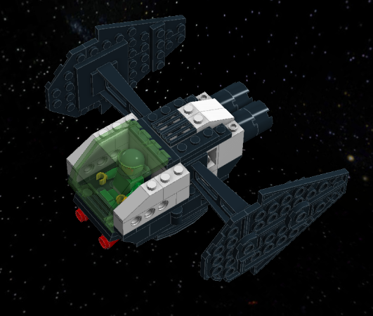 LEGO MOC Space Fighter 6897 E by GMP | Rebrickable - Build with LEGO