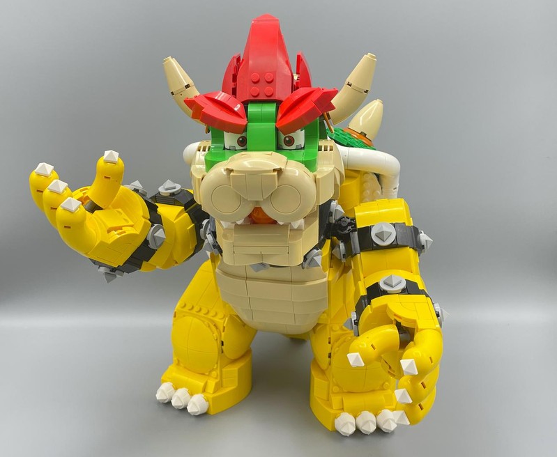 Review: 71411-1 - The Mighty Bowser | Rebrickable - Build with LEGO