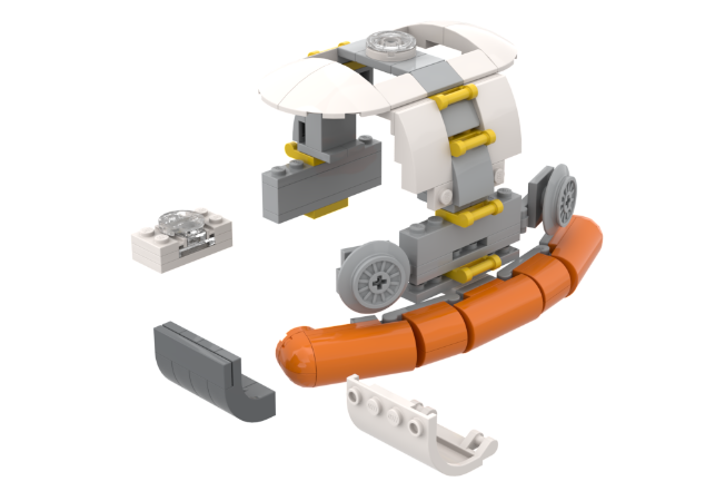 LEGO MOC-205196 Lifepod 5 (Subnautica) by studder_builds | Rebrickable ...