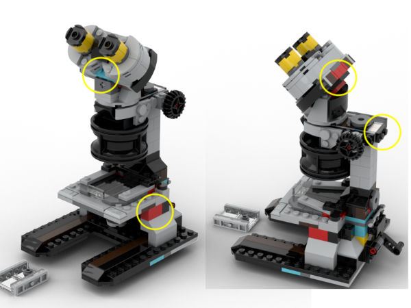 LEGO MOC 31147 Stereo Microscope by zengogobrick | Rebrickable - Build ...