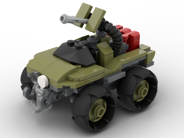LEGO MOC Master Chief + Warthog by abracada_brick | Rebrickable - Build ...