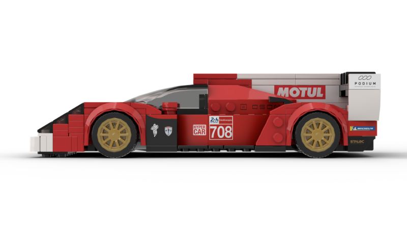 LEGO MOC Glickenhaus SCG 007 LMH by jav | Rebrickable - Build with LEGO