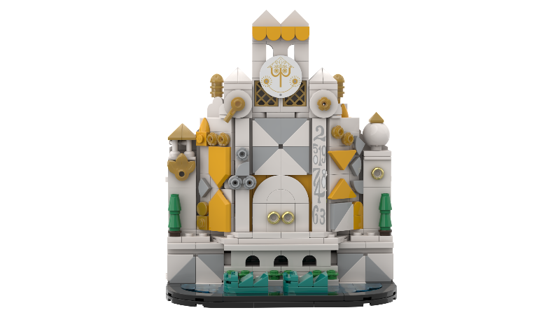 LEGO MOC-211352 It's a Small World Microscale Clocktower by octane ...