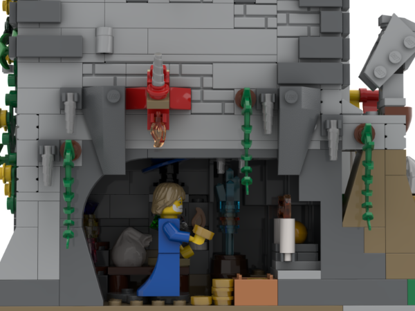 LEGO MOC Lion's caslte gatekeeper tower by J_sbricks | Rebrickable ...