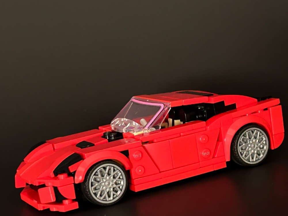 LEGO MOC-232085 2019 Corvette C7 Z06 (with convertible instructions ...