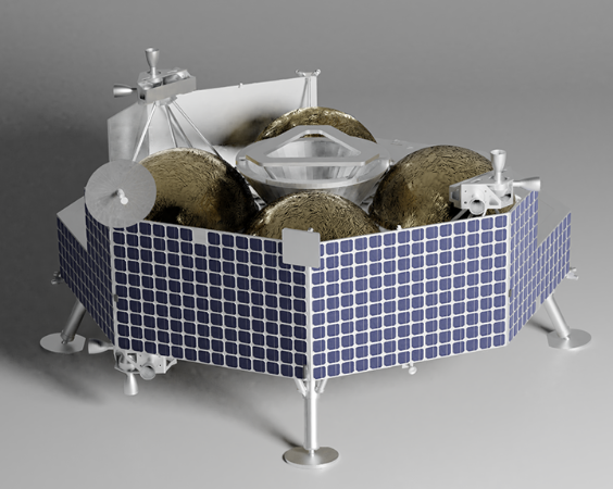 LEGO MOC-211041 New Griffin Lunar Lander with FLIP Rover by ...