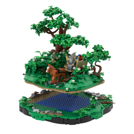 LEGO MOC-218046 The Shire - Late Arrival by rebelnili | Rebrickable ...