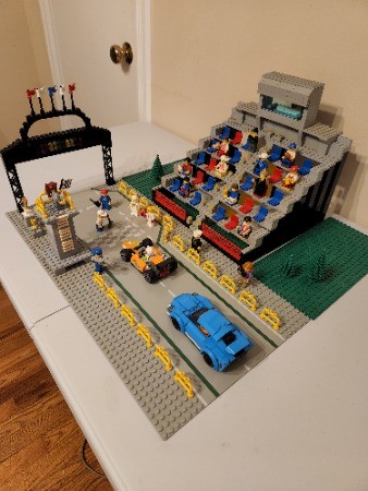 LEGO MOC-131326 Raceway by Stoffles | Rebrickable - Build with LEGO