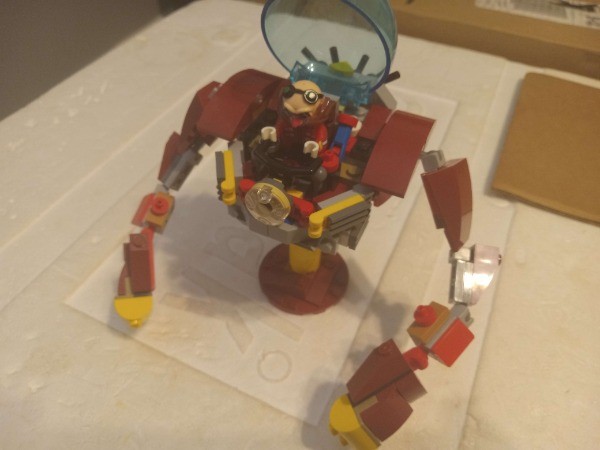 LEGO MOC-155838 31130 Alt - Eggman Big Arm Combat MOC - Sonic 3 ...