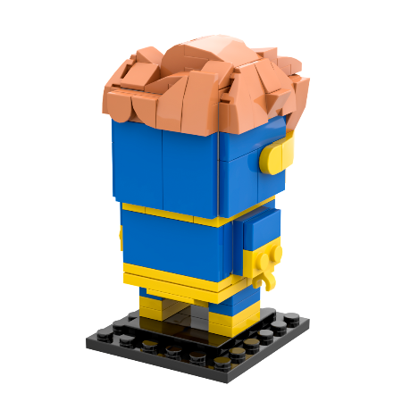 LEGO MOC-186435 X-Men '97 - Cyclops by Astraioth | Rebrickable - Build ...