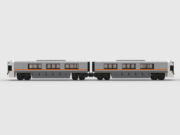 LEGO MOC Metro-Commuter rapid train by Aspirin_1 | Rebrickable - Build ...