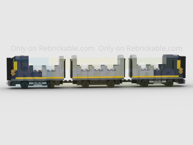 LEGO MOC Brio-Style Class 450 Desiro EMU Train In South Western Railway ...