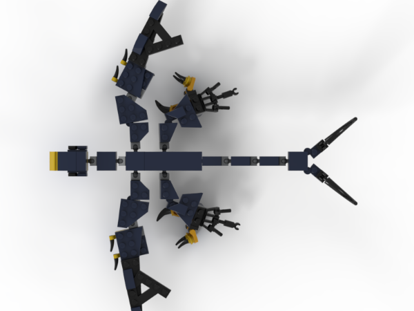 LEGO MOC microraptor by bluedinosaur | Rebrickable - Build with LEGO