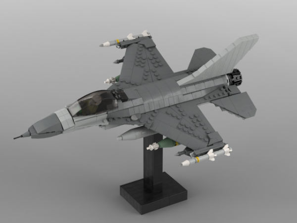 LEGO MOC-154187 F-16 Fighting Falcon "Viper" by LDD_Modelmaker ...