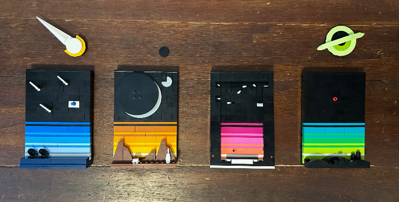 LEGO MOC Mini Moon Mod by Joel Short | Rebrickable - Build with LEGO