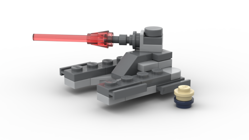 LEGO MOC 2-M Saber-class repulsor tank / 1:250 Scale by CrispyEdits ...
