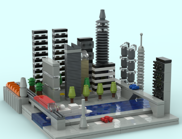 LEGO MOC-163792 Mini City by deer_from_north | Rebrickable - Build with ...