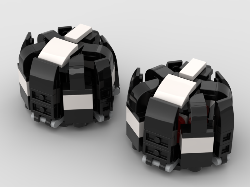 LEGO MOC Lego Legion Imperialis-Legiones Astartes Drop Pods by GargonLe ...