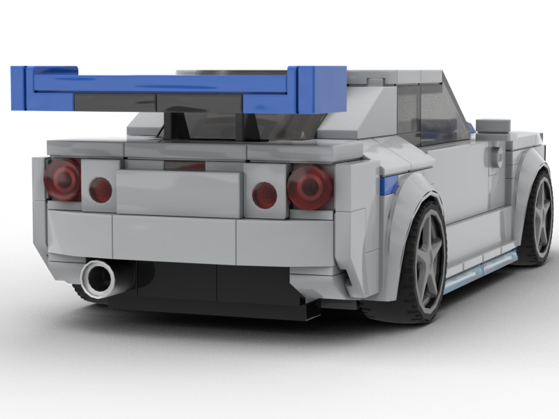 LEGO MOC-223888 Nissan Skyline by mokesz | Rebrickable - Build with LEGO