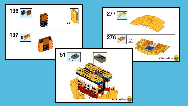 LEGO MOC Psyduck 43247 Alt Build by frenchybricks | Rebrickable - Build ...