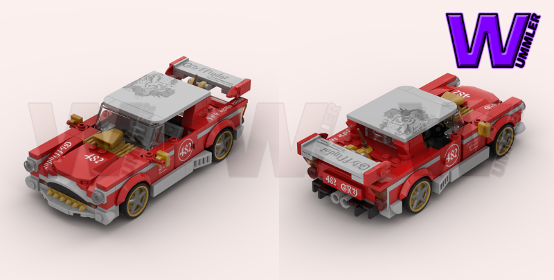 LEGO MOC-195351 Racing Ford Anglia GRY Edition by Wummler | Rebrickable ...