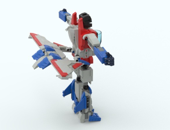 LEGO MOC Starscream - Transformer by Thee2706 | Rebrickable - Build ...