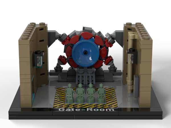 LEGO MOC Micro SG-1 Gate Room by Nexusnui | Rebrickable - Build with LEGO