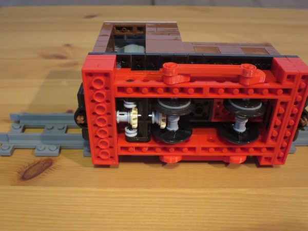 LEGO MOC Narrow gauge field railway locomotive with outside frame by ...