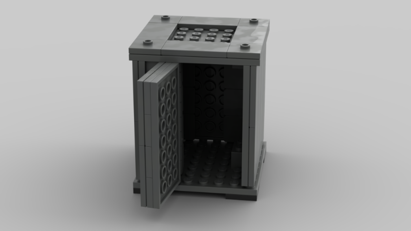 LEGO MOC Small Compact Container by Futurism_Lego | Rebrickable - Build ...