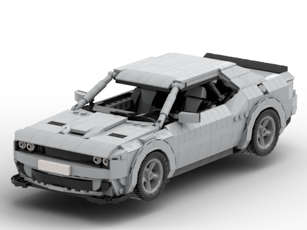 LEGO MOC-213856 Dodge Challenger Hellcat by MihailUA | Rebrickable ...