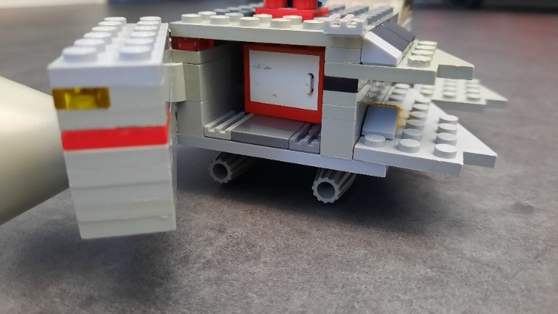 LEGO MOC cargo space ship by sanders.mocs | Rebrickable - Build with LEGO