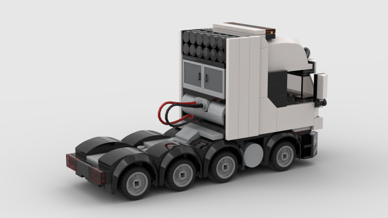 LEGO MOC Scania tractor pack by phigeon | Rebrickable - Build with LEGO