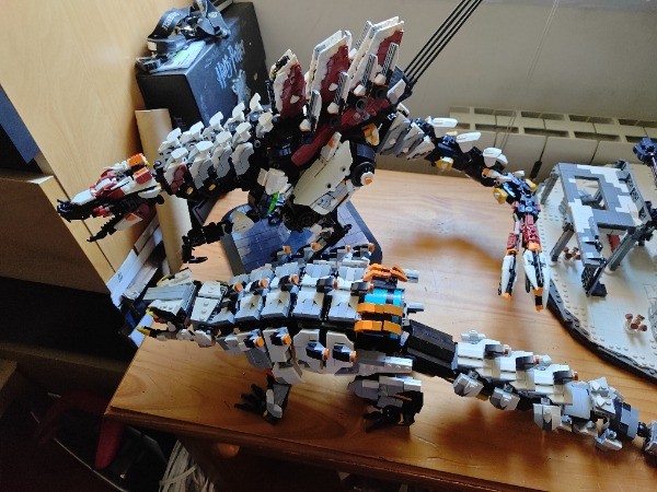 LEGO MOC LEGO Horizon Forbidden West Slaughterspine MOC by BrickReady ...