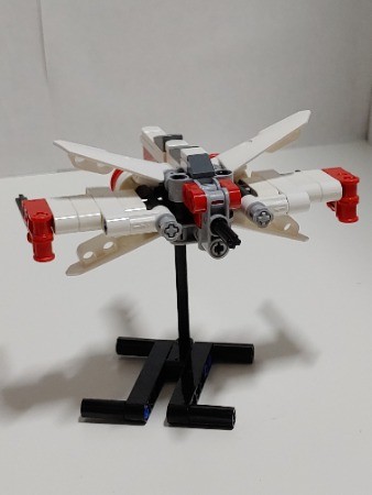 LEGO MOC TECHNIC mini ARC-170 starfighter by pins_n_liftarms ...