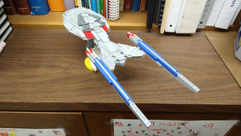 LEGO MOC Sovereign Class USS Enterprise NCC-1701-E Display Model by ...