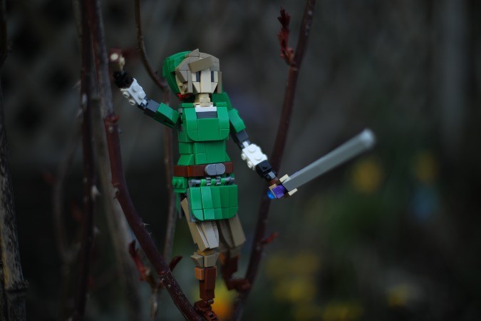 LEGO MOC-201482 Skyward Sword Link Sculpture by octane thermoplastic ...