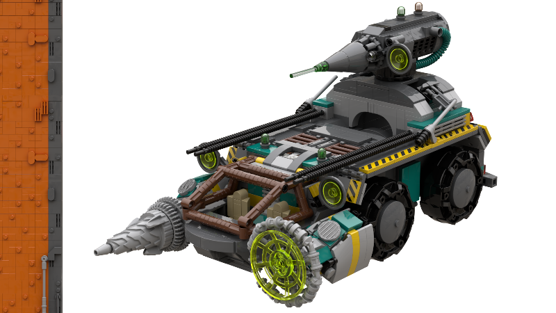 LEGO MOC Lego Rock Raiders Chrome Crusher by NightHawk11991 ...