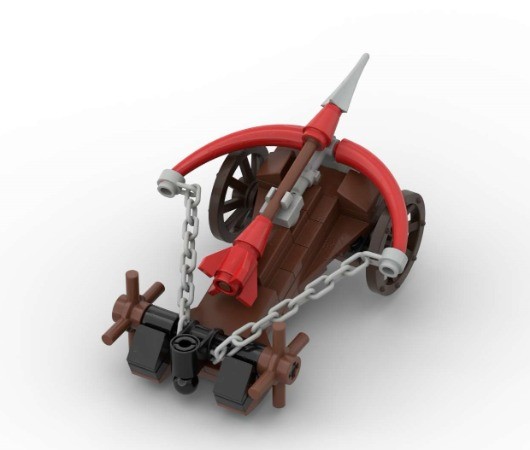 LEGO MOC Medieval ballista by villa_brick_7 | Rebrickable - Build with LEGO