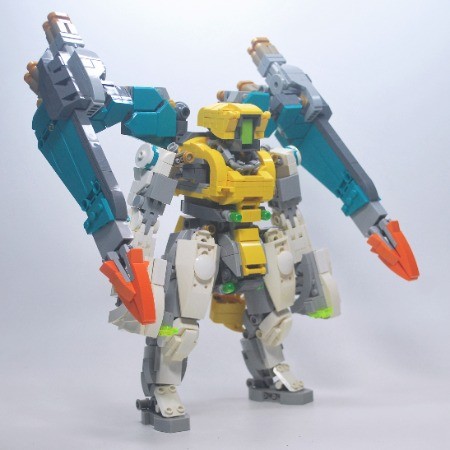 LEGO MOC Utility Mech by ketlogs_mechs_and_mocs | Rebrickable - Build ...