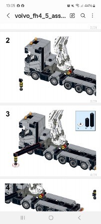 LEGO MOC-130068 Scania R540 8x2 with Nooteboom trailer by JBolink ...