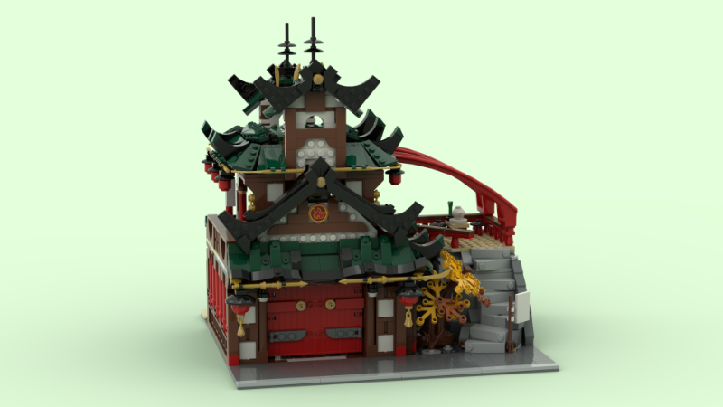 LEGO MOC Chinese Restaurant Modular Building by lego_modular_building ...
