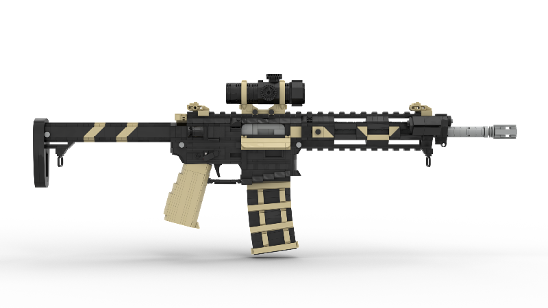 LEGO MOC-197007 Attachments for AR-15 by OzarOwl | Rebrickable - Build ...