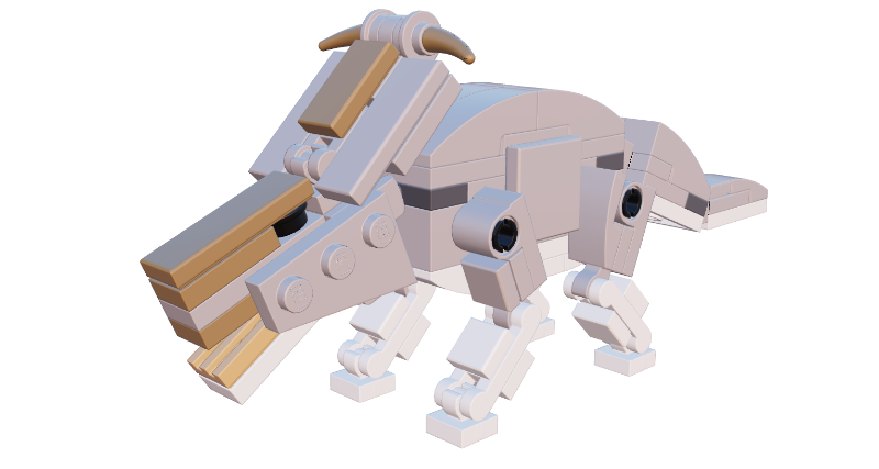 LEGO MOC-150380 Pachyrhinosaurus and Nanuqsaurus by builditmac ...