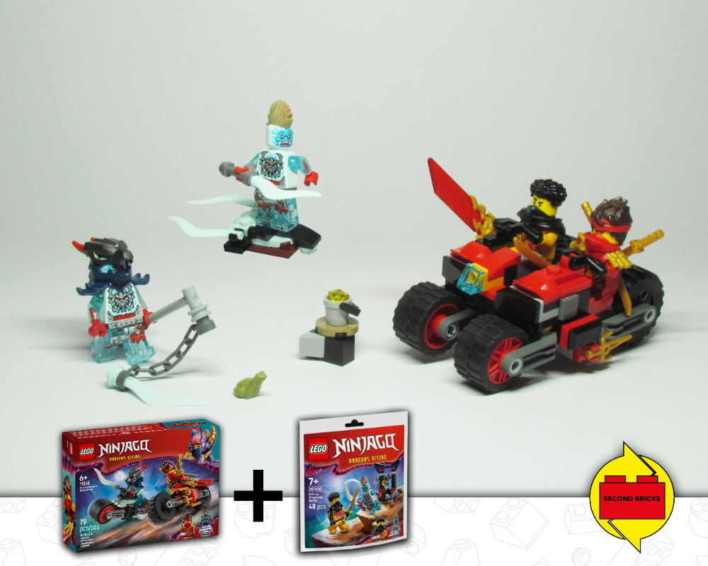 LEGO Set 71838-1 Kai's Motorcycle Speed Race (2025 Ninjago ...