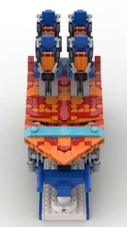 LEGO MOC ROLLERCOASTER - PIPELINE SURF COASTER - Seaworld Orlando by ...