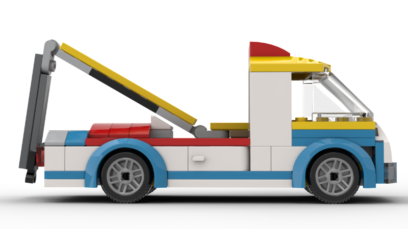 LEGO MOC Tow Truck - Lego 60253 alternative build 5 by n2brick ...