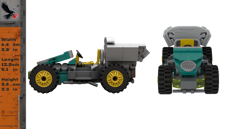 LEGO MOC Lego Rock Raiders Small Transporter by NightHawk11991 ...