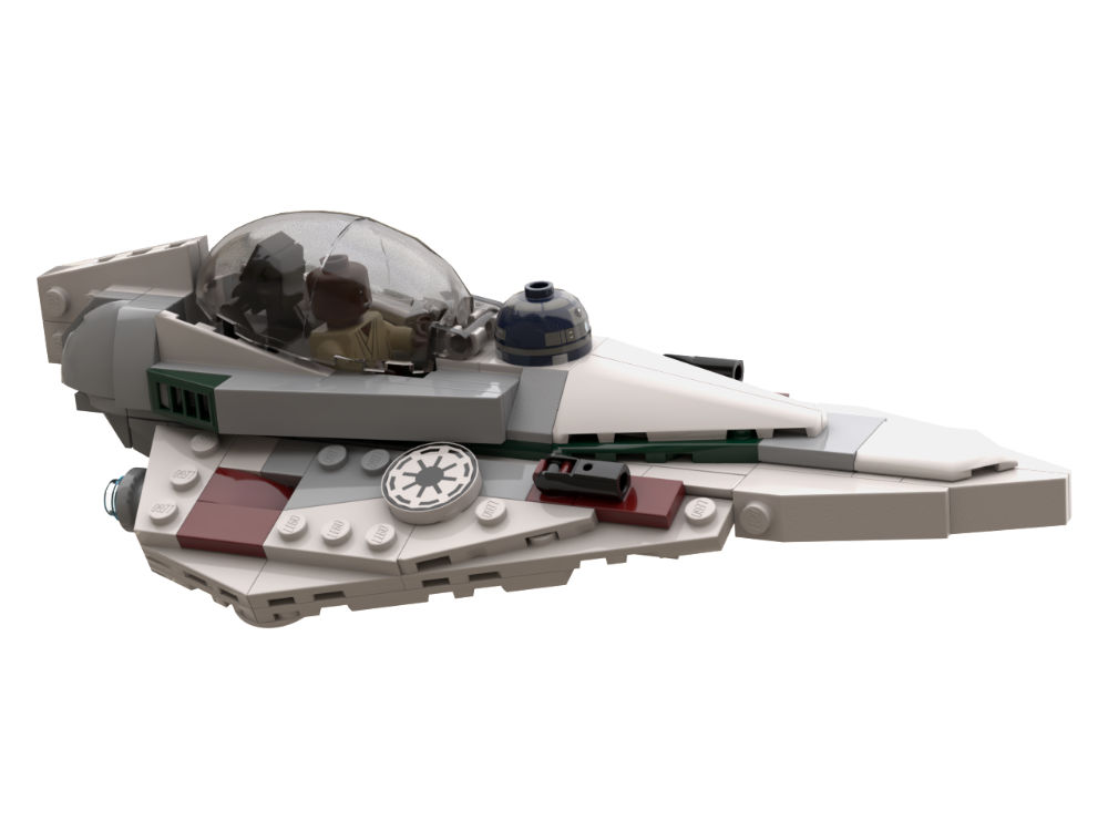 LEGO MOC Mace Windu's Delta-7B Starfighter by Ostronamus | Rebrickable ...