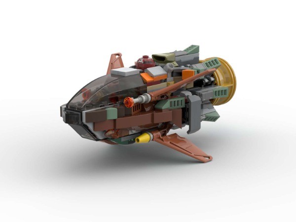 LEGO MOC-180714 Hammond's Star Fighter by GodLifeBricks | Rebrickable ...