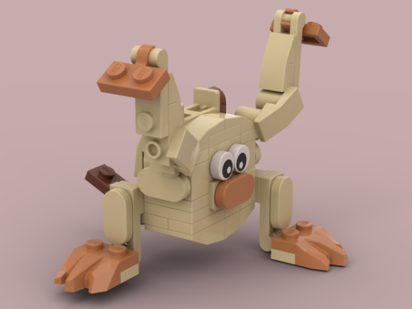 LEGO MOC 30666 Mankey (Pokemon) by Mmonk13 | Rebrickable - Build with LEGO